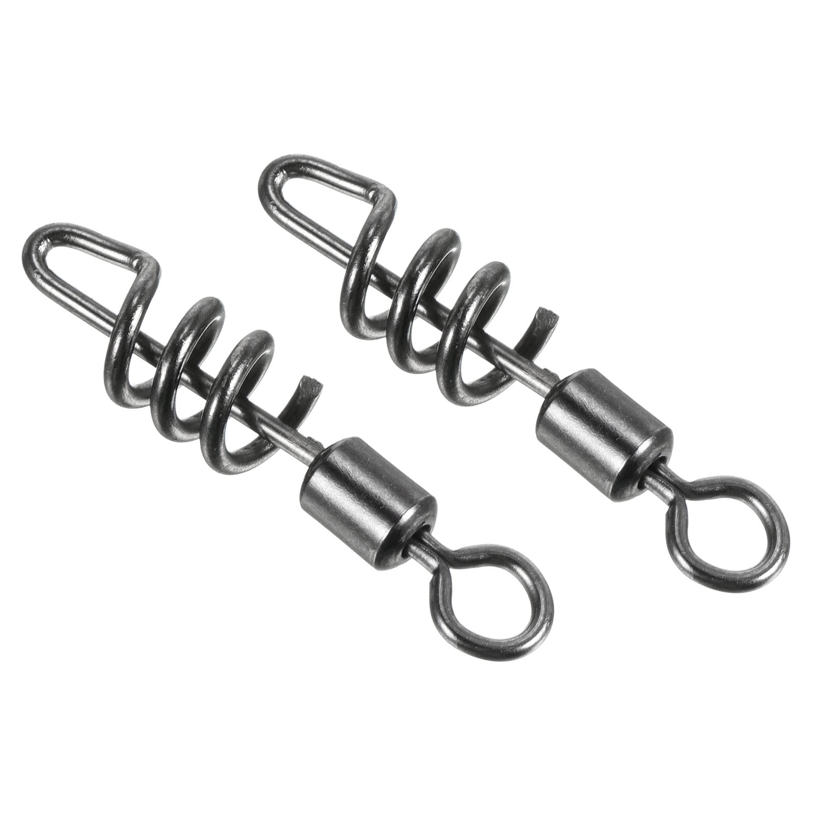 Cork Screw Swivel Snap, 24lb Stainless Steel Quick Release Fishing ...