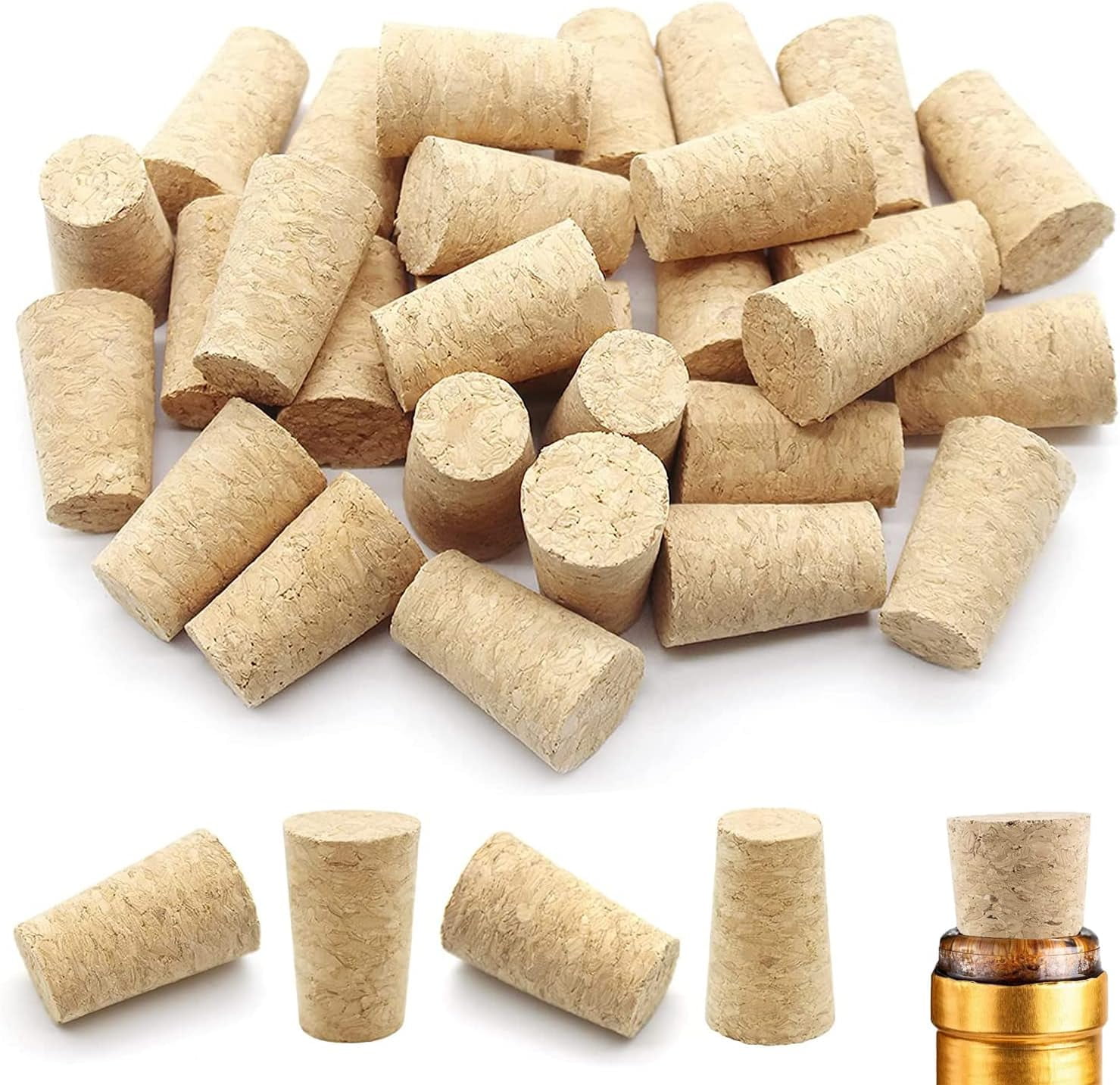 Cork Stoppers For Blank Wine Corks Projects, Eco-Friendly, Suitable For ...