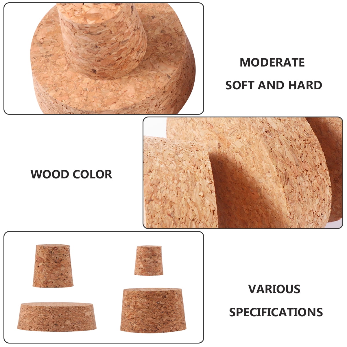 Cork Stoppers Small Circles for Crafts Drinks Unique Wine Taste ...
