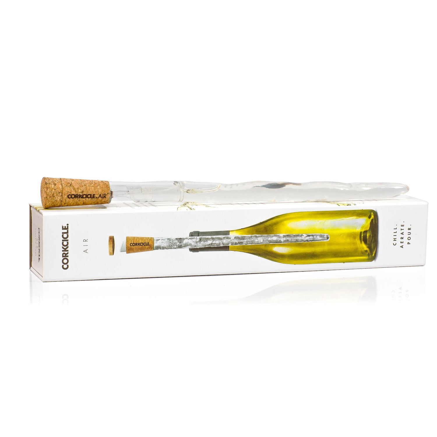 Corkcicle Air Beverage Single Bottle Cooler: 4-in-1 Wine Chiller ...