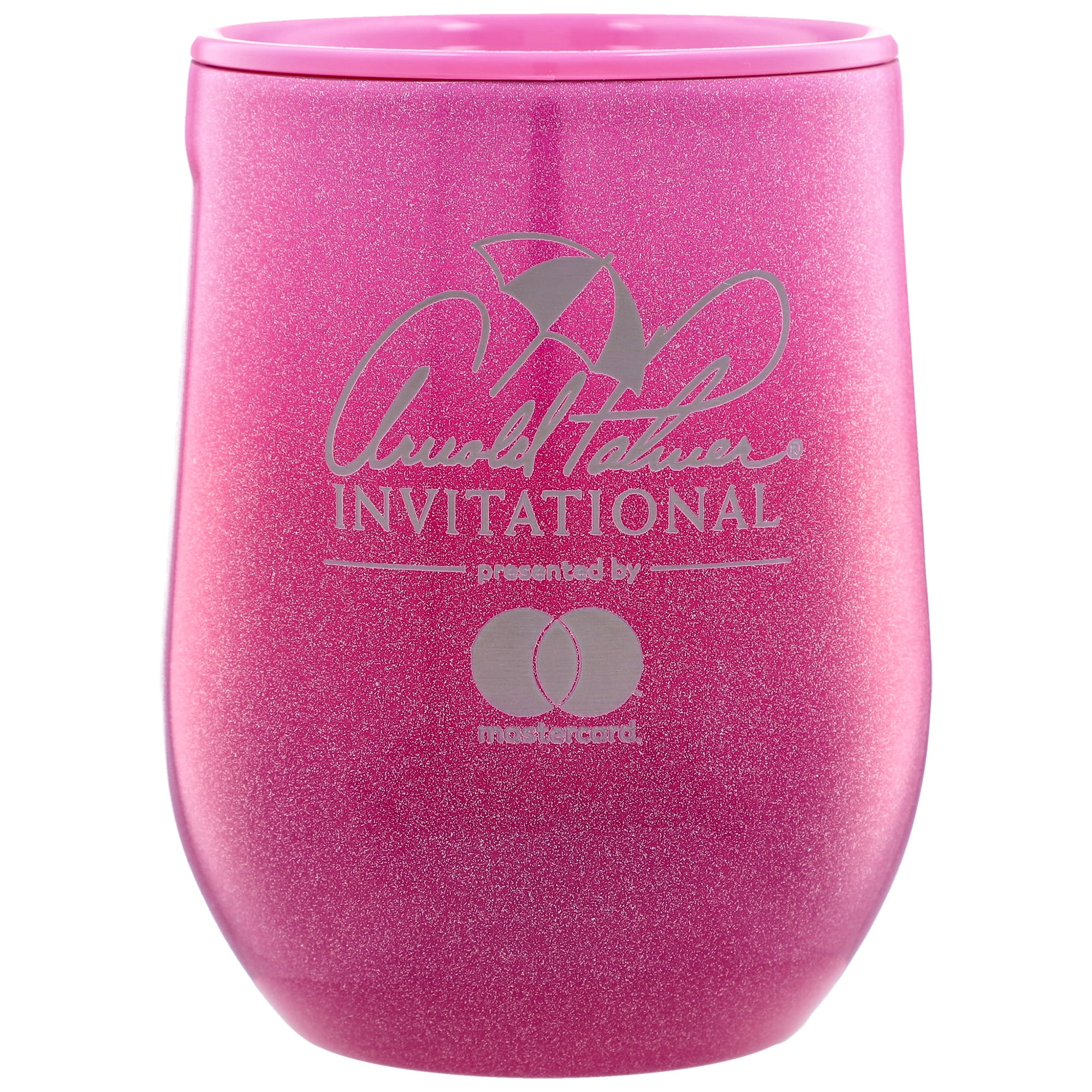 Corkcicle Pink Arnold Palmer Invitational 12oz. Stemless Wine Glass ...
