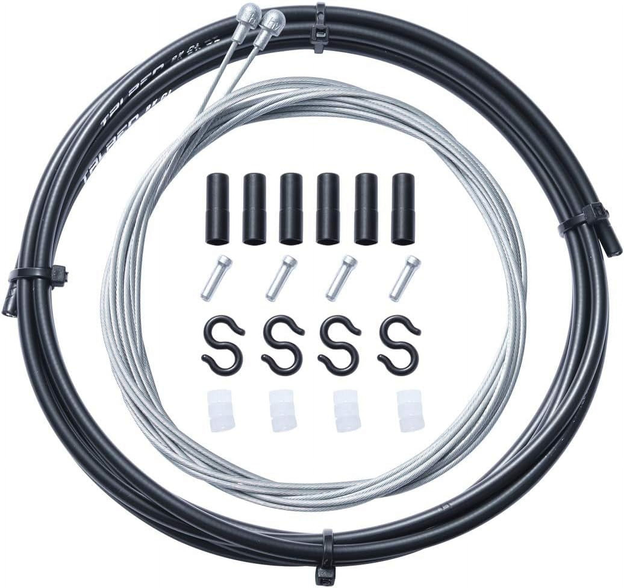 Corki Cycles Universal Standard Bike Brake Cable Housing Kit for ...