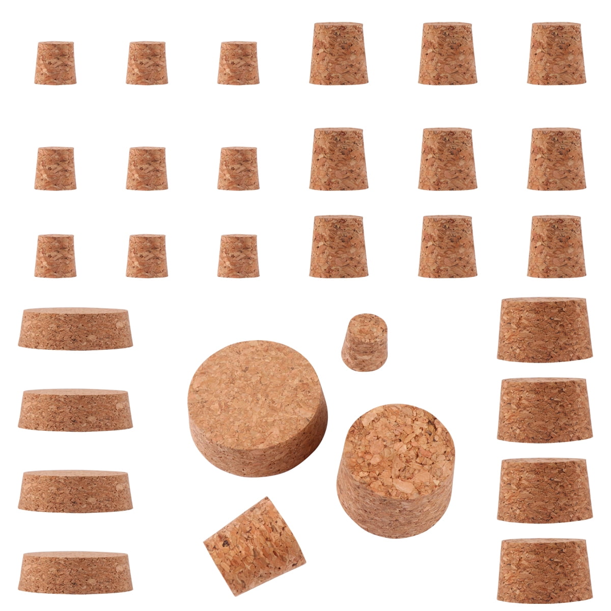 Set of Wine Cork Bottle Stoppers for Home, Restaurant, Bar Use - and ...