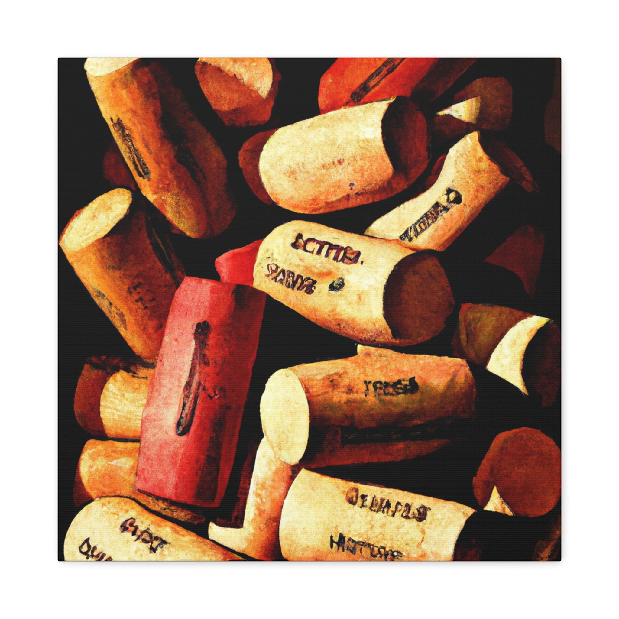 Corks at Moonlight Feast - Canvas - Walmart.com