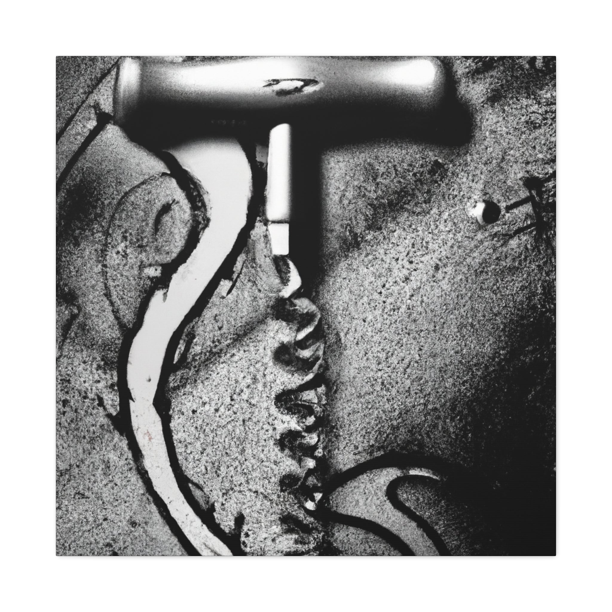 Corkscrew Curves Swirl - Canvas - Walmart.com