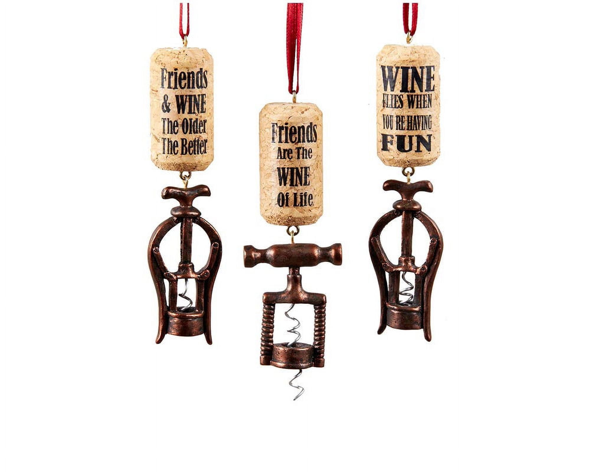Corkscrew Ornaments, 3 Assorted - Walmart.com