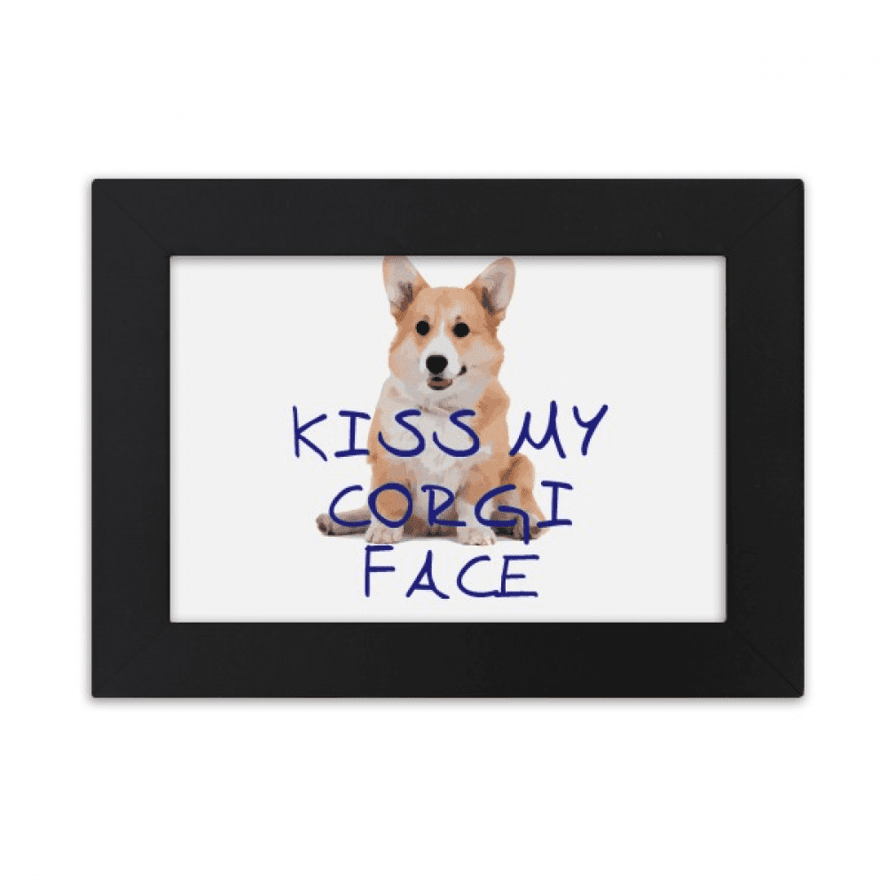 Corky Dog Wales Specialty Desktop Photo Frame Ornaments Picture Art ...