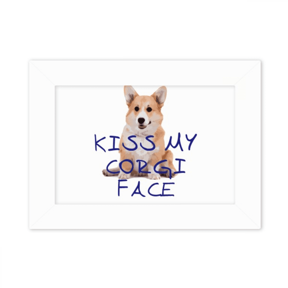 Corky Dog Wales Specialty Photo Mount Frame Picture Art Painting ...