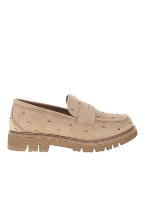 Studded Loafers