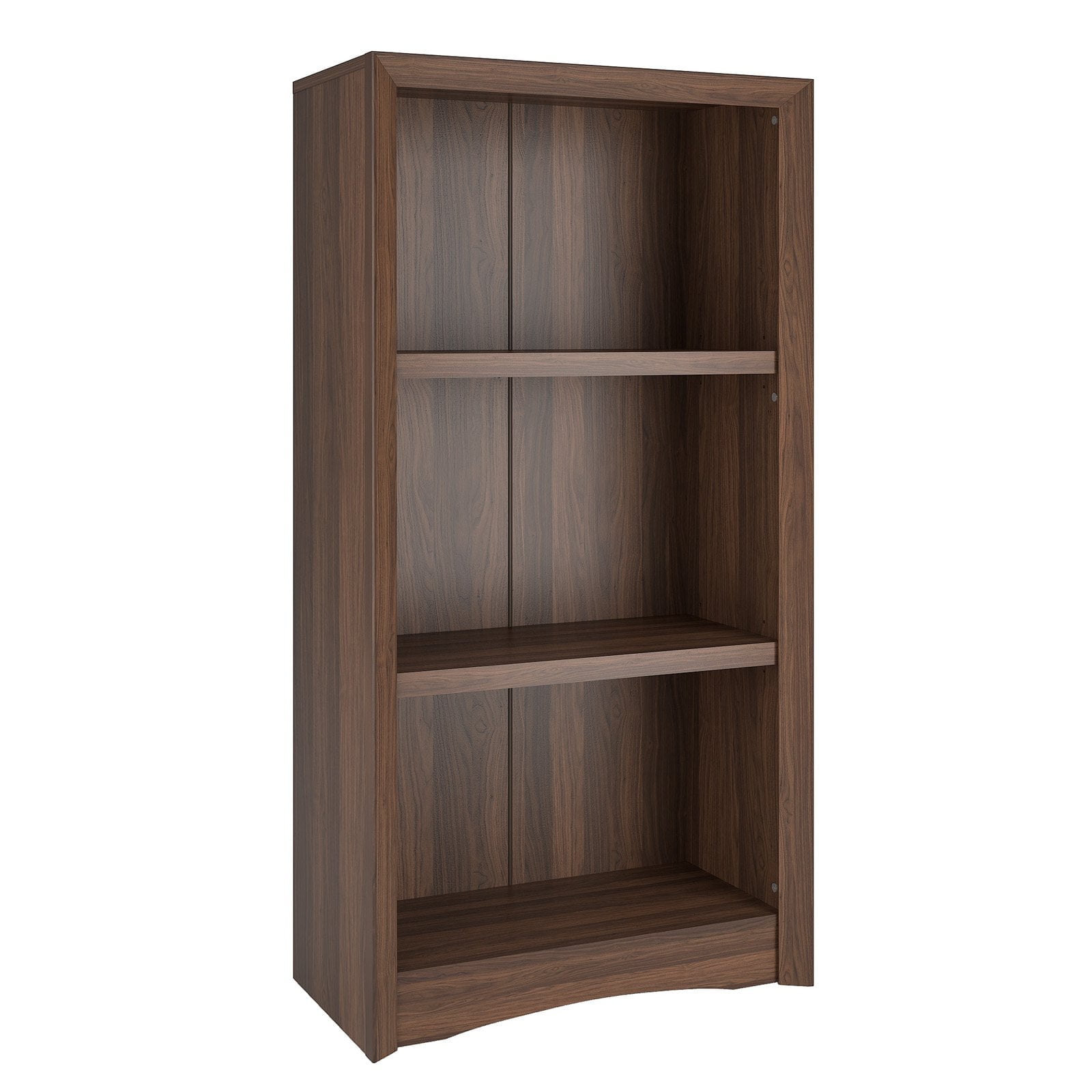 Corliving Adjustable 3 Shelf Bookcase, 3-Tier Shelving Unit Bookcase ...