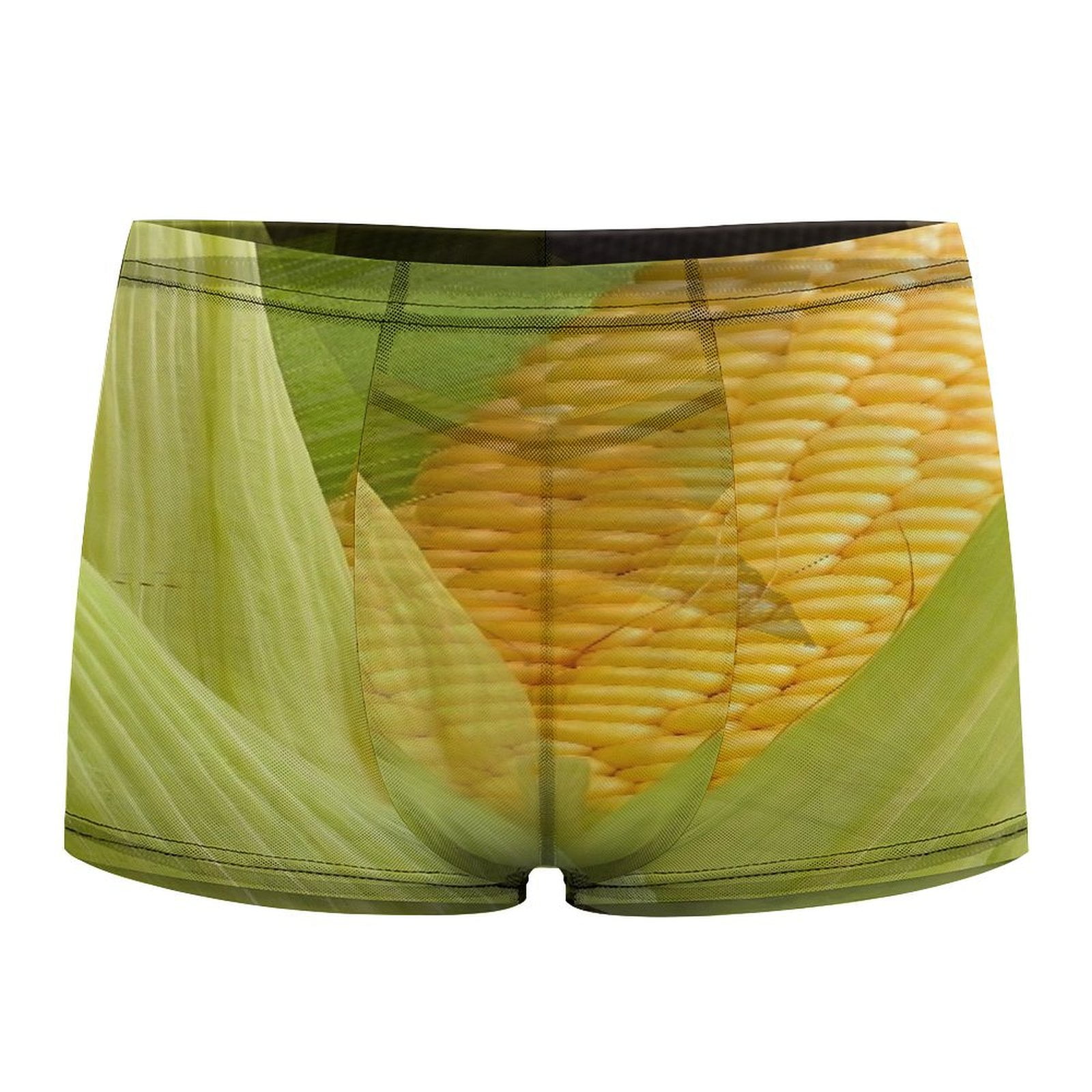 Corn Cob Men's Mesh Boxer Briefs Cooling Breathable Sports Underwear ...
