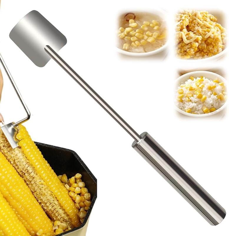 Corn Cob Peeler, 2025 New Corn Cob Stripper Stainless Steel Corn on the ...