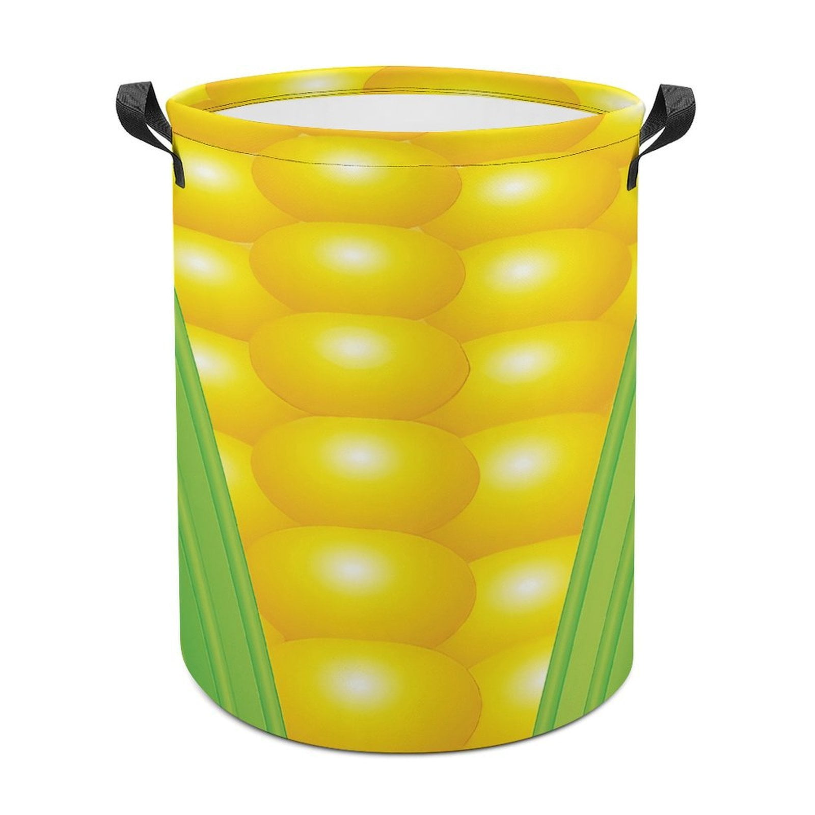 Corn Cob PrintLaundry Basket Collapsible Clothing Hamper Toys Organizer ...
