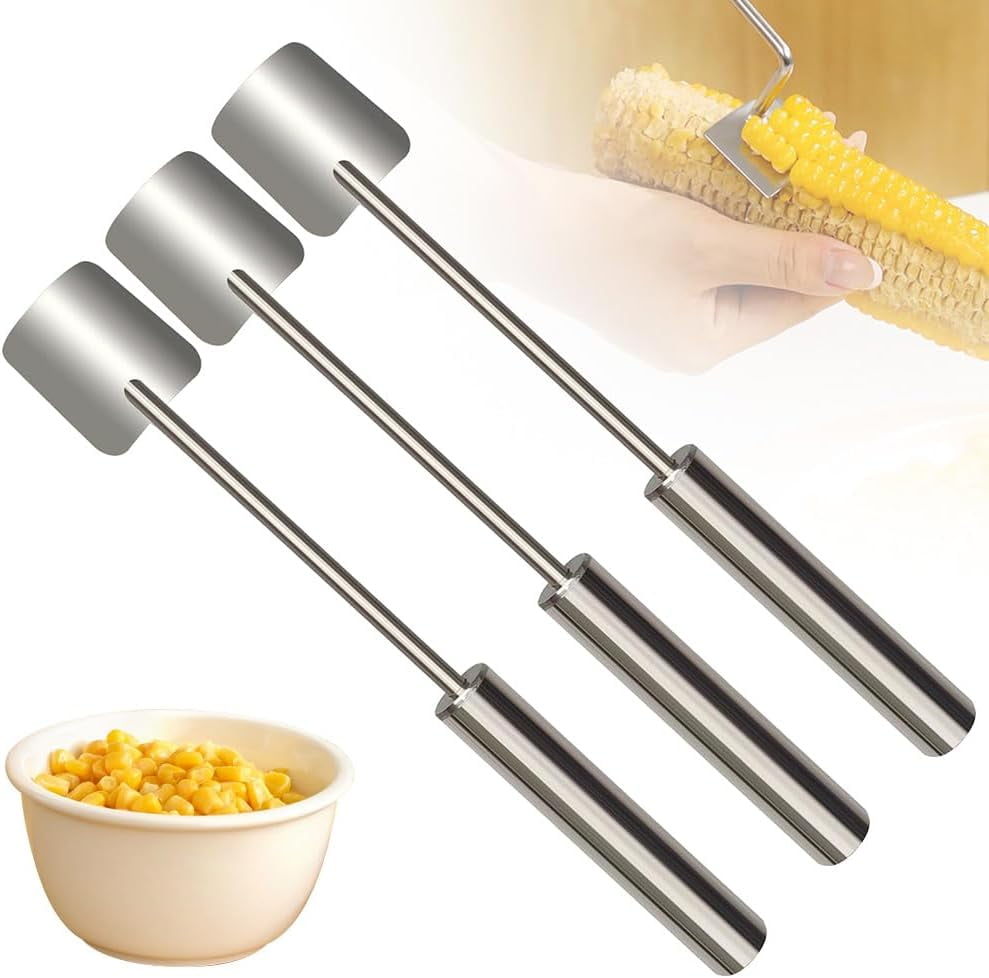 Corn Cob Stripper, 2025 New Stainless Steel Corn Stripping Tool, Fast ...