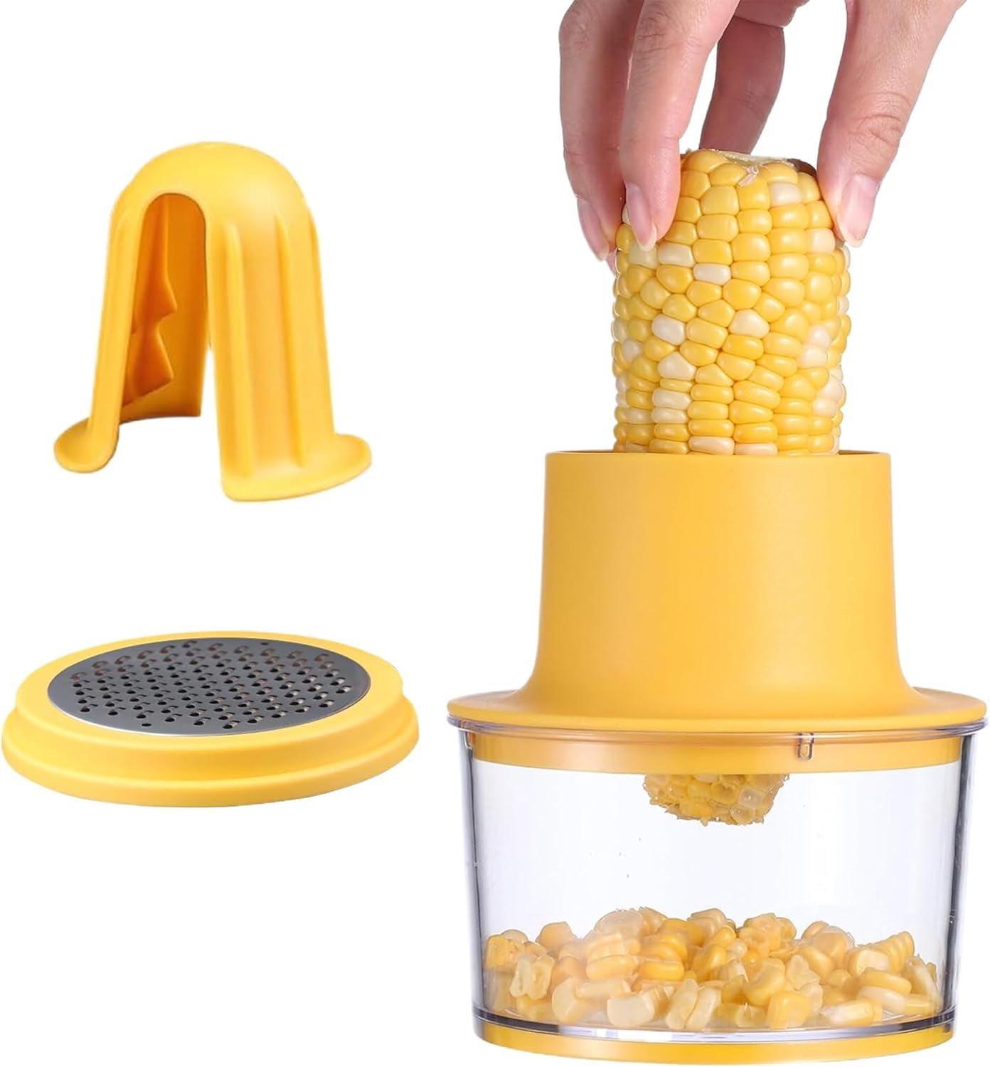 Corn Cob Stripper Multifunctional Tool with Corn Planer, Grater, and ...