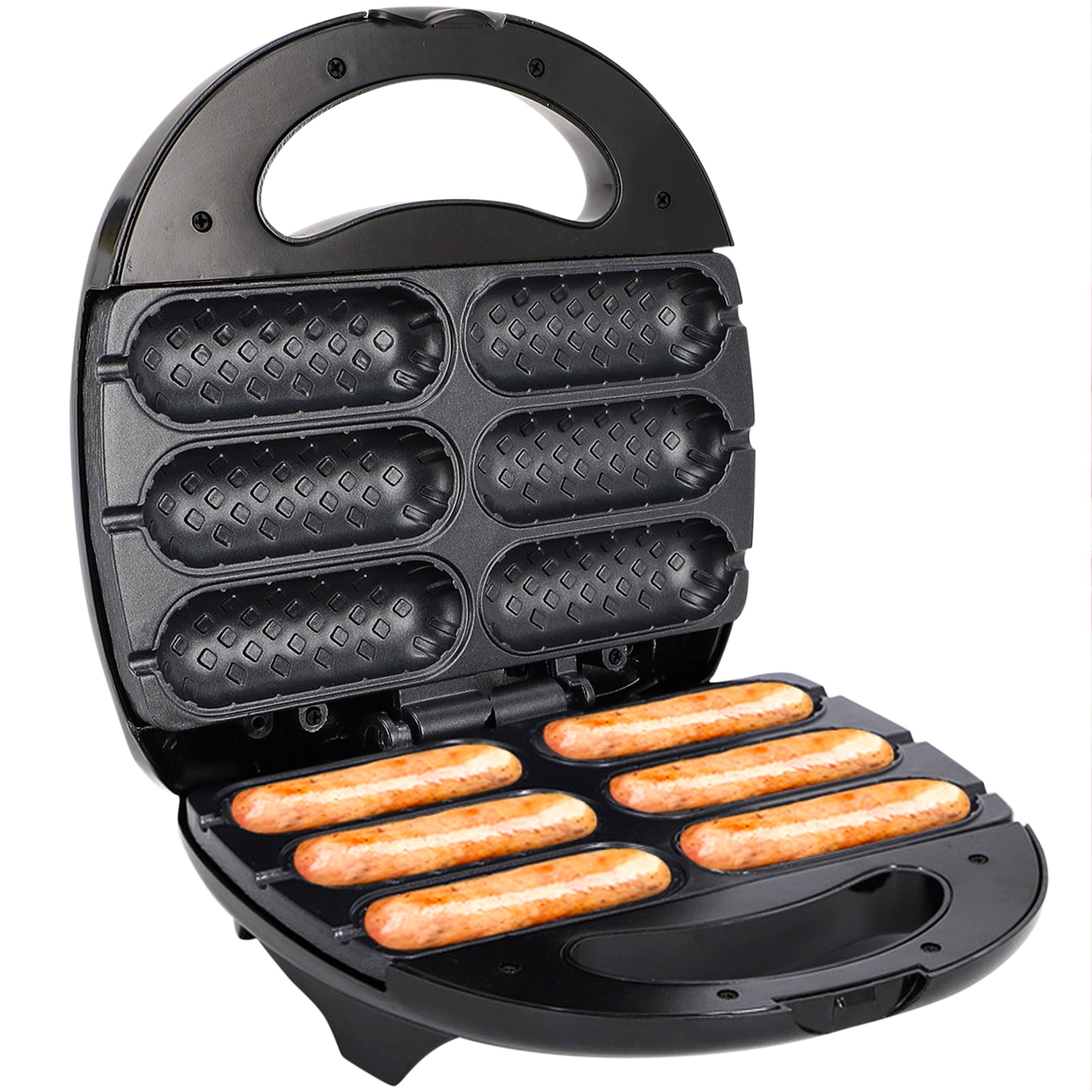 Corn Dog Waffle Maker,850W Hot Dog Waffle Machine with Non-stick ...