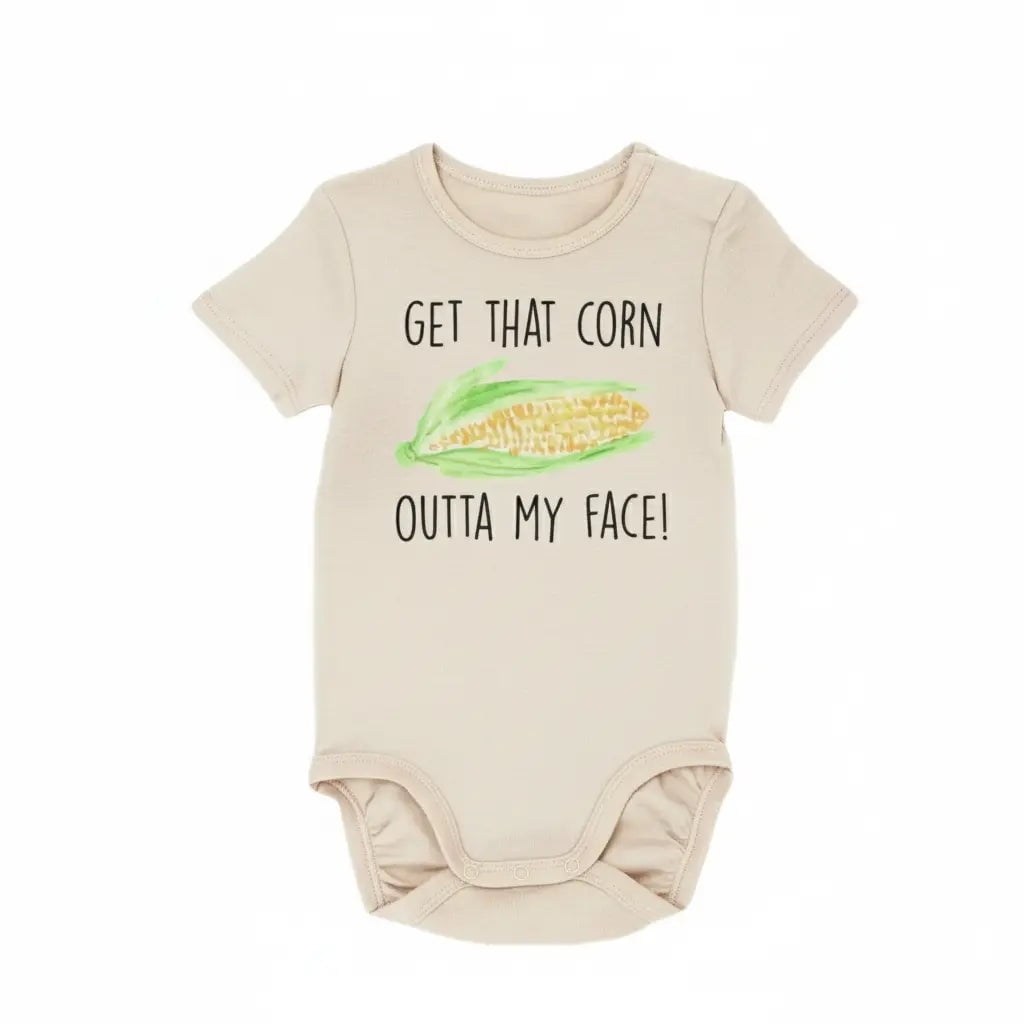 Corn Face Newborn Gift Baby Bodysuit - Walmart.com