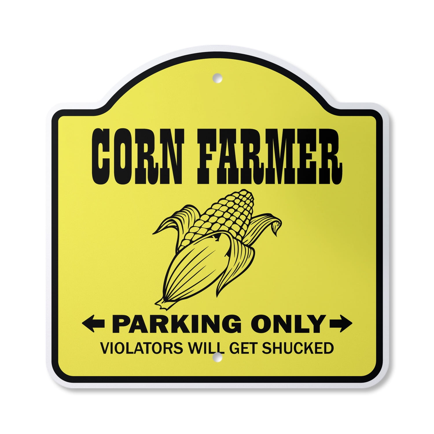 Corn Farmer 12" X 12" Sign | Indoor/Outdoor Plastic | SignMission ...