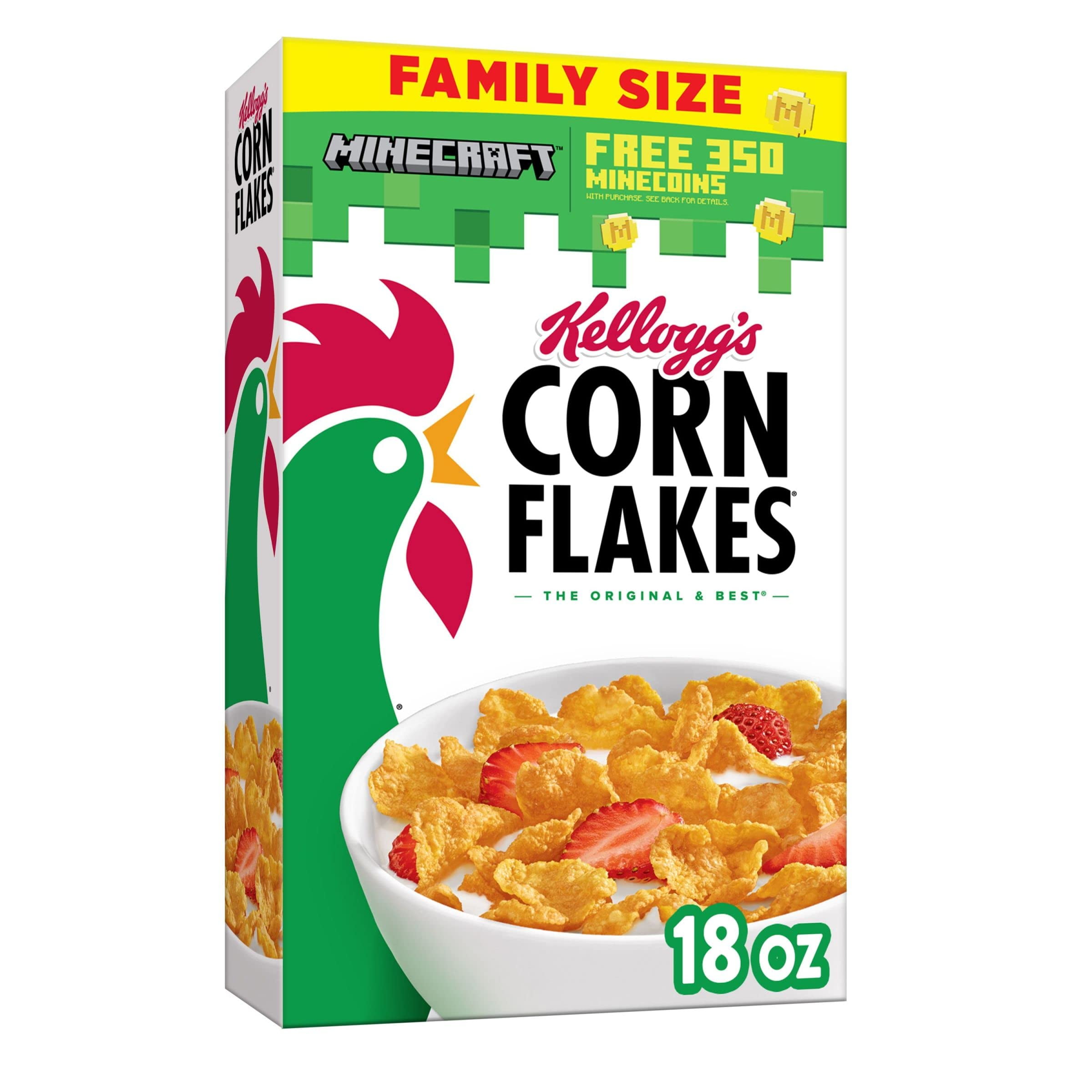 Corn Flakes Breakfast Cereal (Pack of 18) - Walmart.com