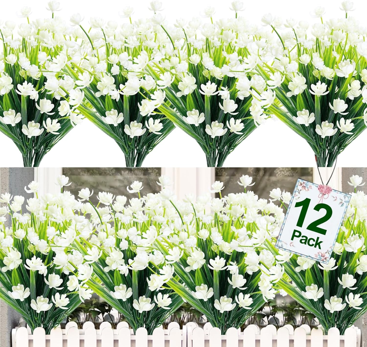 Corn Flower Artificial Flowers for Outdoor UV Resistant Fake Plants ...