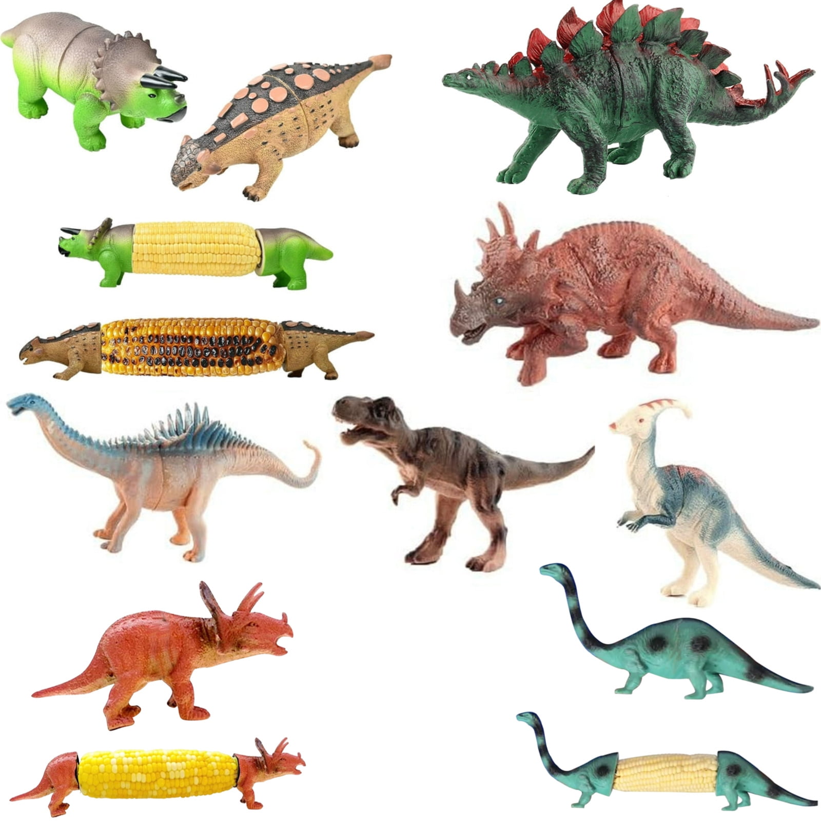 Corn Holders for Corn On The Cob – Unique Dinosaur Corn Cob Holder for ...