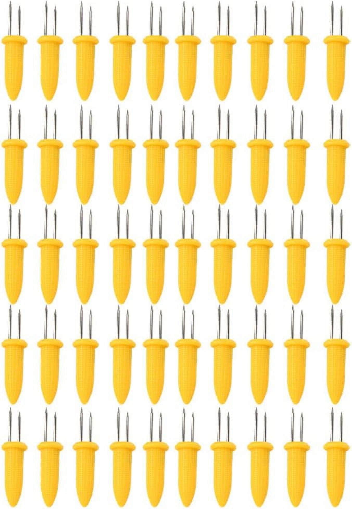 Corn Holders,Stainless Steel Corn Cob Holders Anti-Scald Corn on The ...