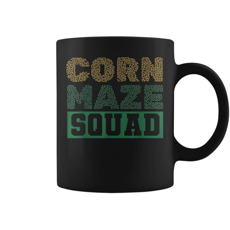 Corn Maze Squad Halloween Matching Family Group Corn Maze Coffee Mugs ...