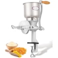 Corn Mill Cast Iron Manual Grain Mill Hand with Large Hopper for Corn ...