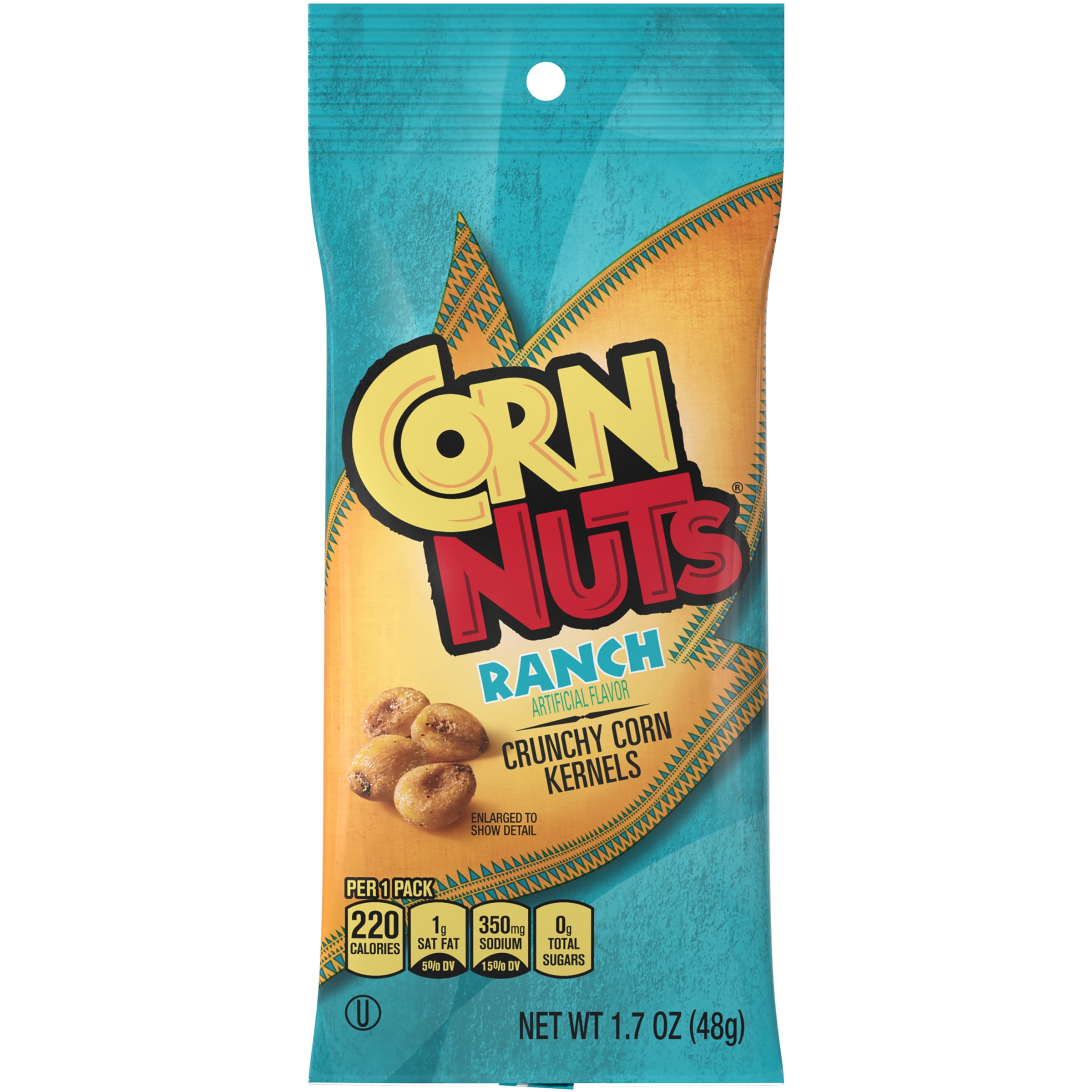 Corn Nuts Ranch Crunchy Corn Kernels, 1.7 oz Pack - Walmart.com