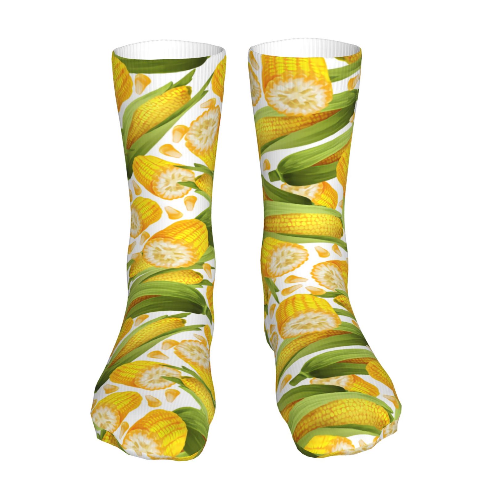 Corn Pattern Socks For Women Men For Sport Crew Socks 16 inch - Walmart.com