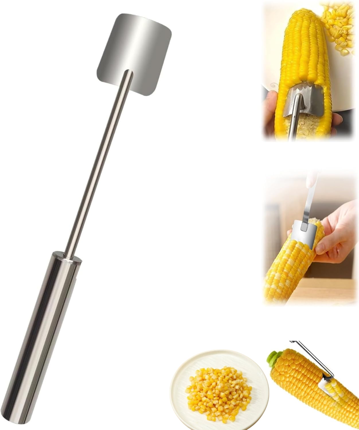 Corn Peeler For Corn On The Cob, Stainless Steel Corn Peeler,Corn Cob ...