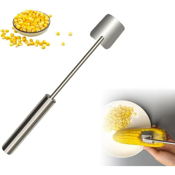 Corn Peeler for Corn on The Cob Stripper Tool, 2026 New Long Handle ...