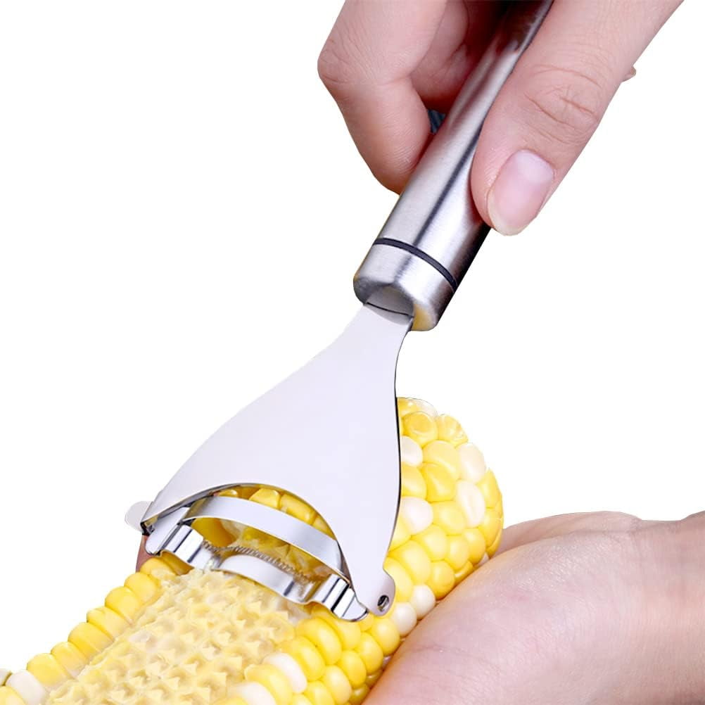 Corn Peeler, Corn stripper for corn on the cob remover tool,Stainless ...