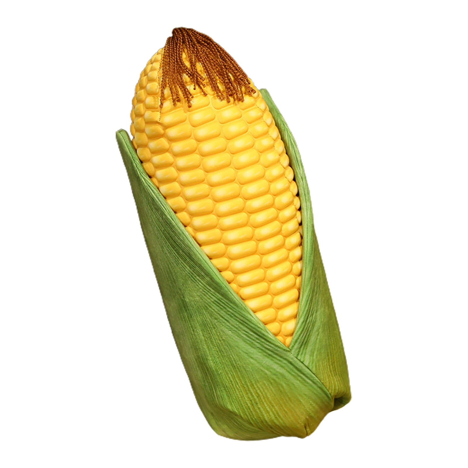 Corn Plush Pillow Zipper Design Peelable Leaves Simulated Plushie Soft ...