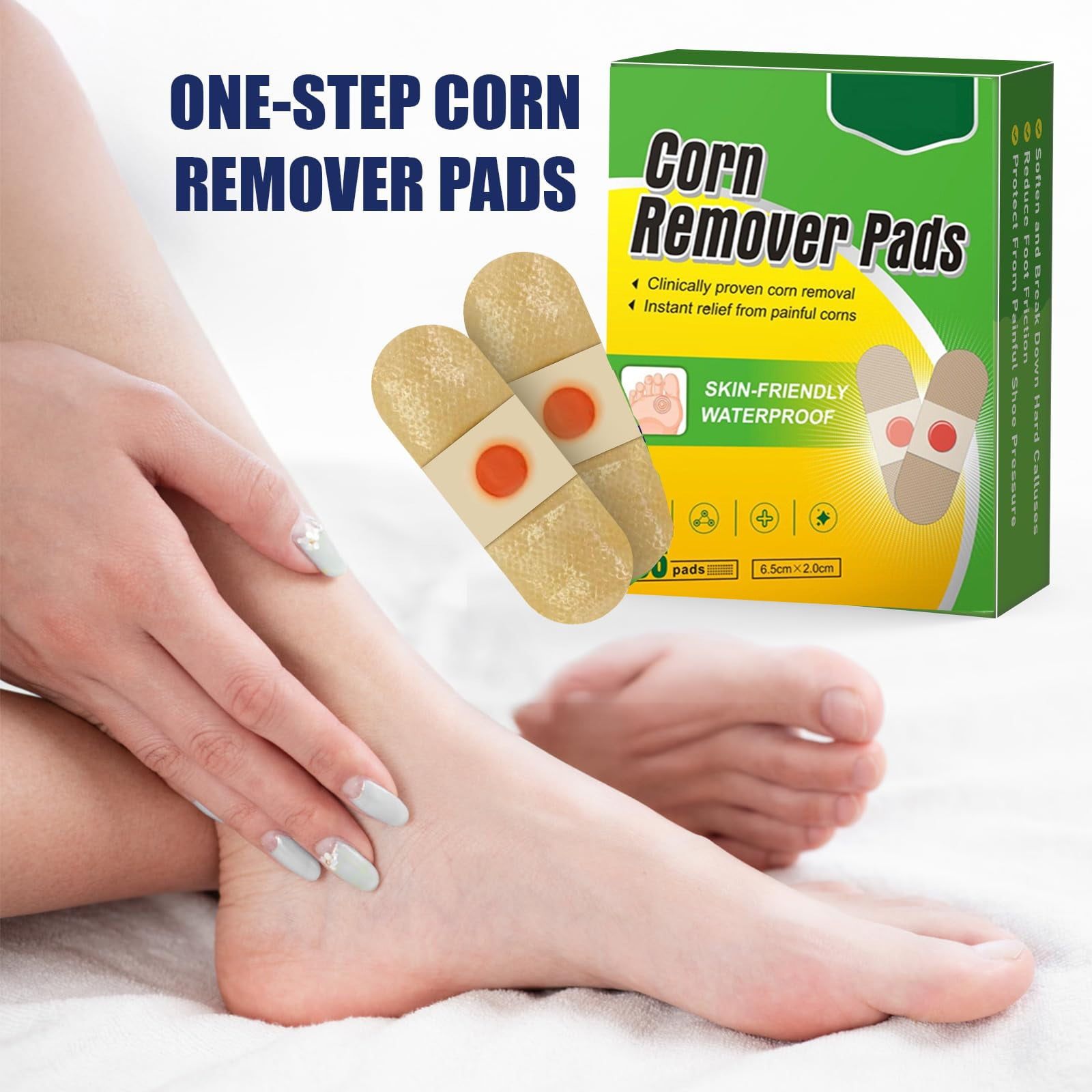 Corn Removers for Toes Feet with Waterproof Tape Corn Cushions Callus ...