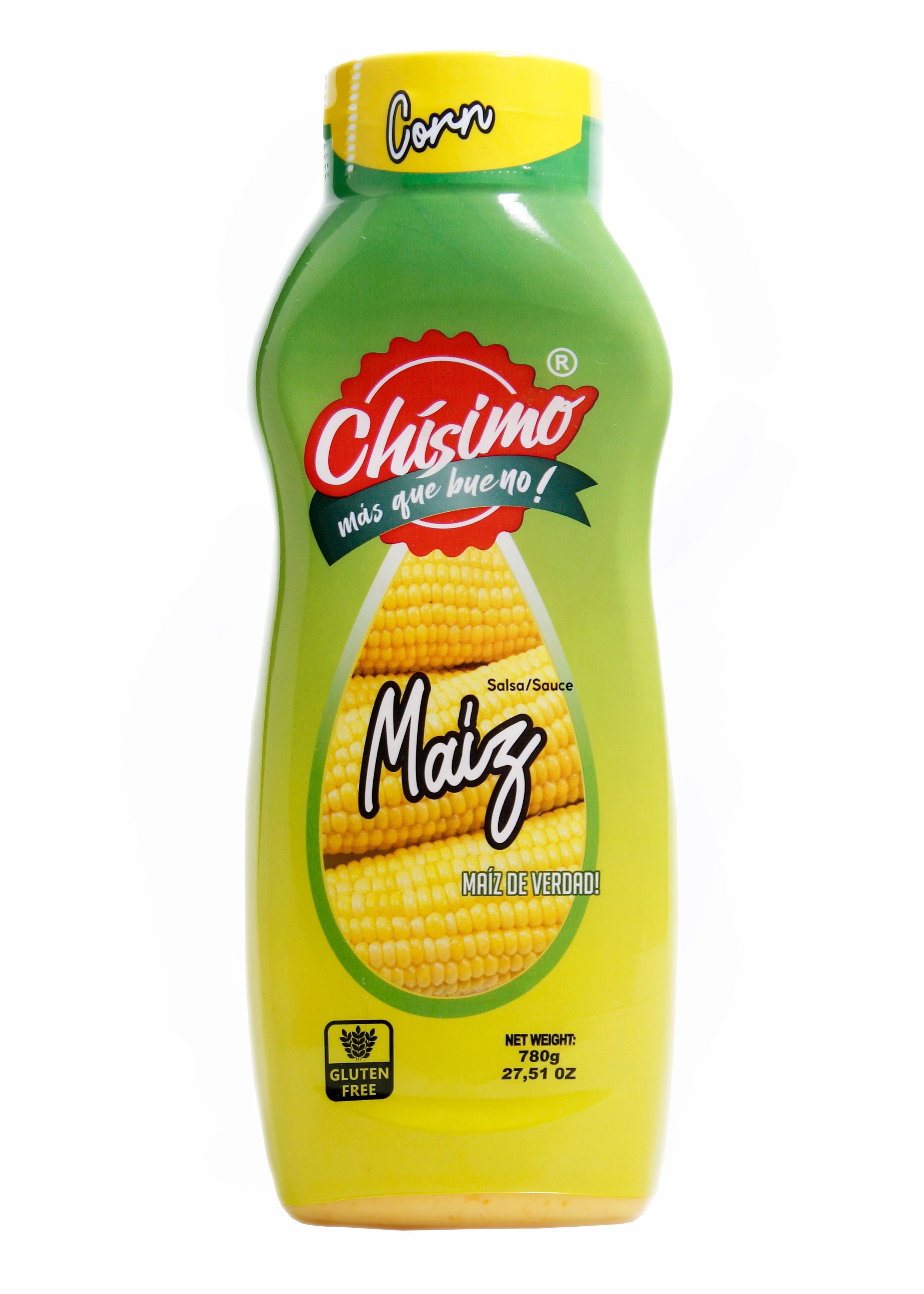 Chisimo Creamy Corn Sauce, Sweet & Savory Flavor, Salsa de Maiz ...