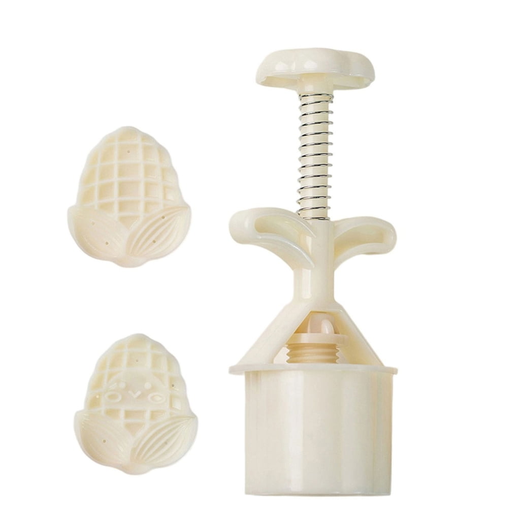 Corn Shape Mooncakes Molds 50/75g Capacity Stamps for Autumn Festival ...