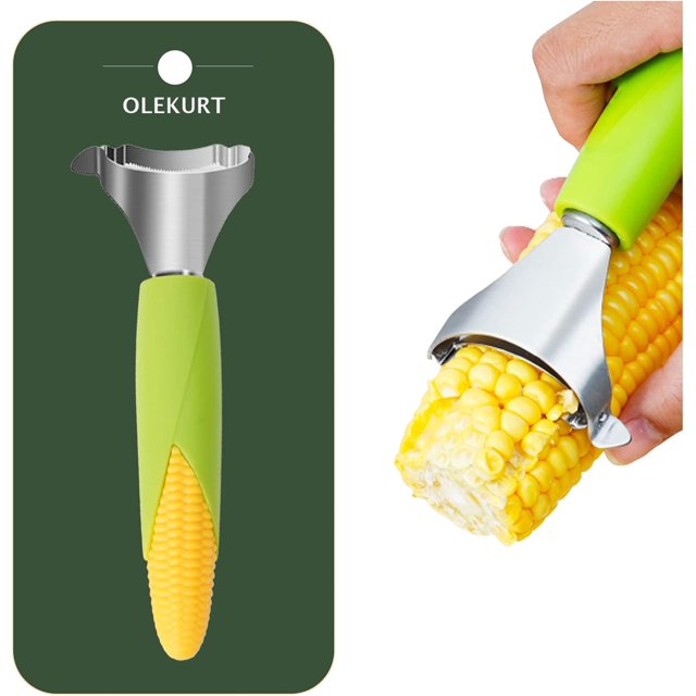 Corn Shaped Corn Stripper, Corn Peeler for Corn on the Cob Remover Tool ...