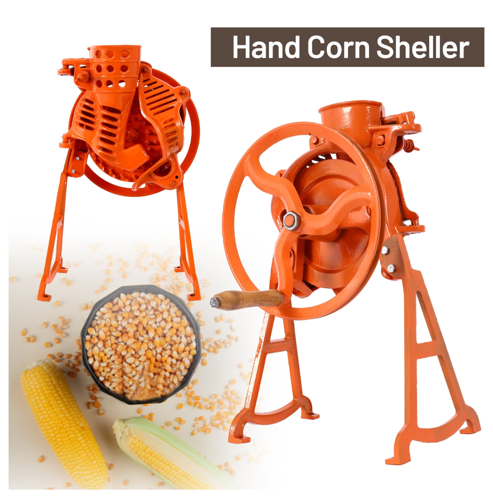 Corn Sheller Hand Operated - Heavy Duty Manual Corn Thresher Machine ...