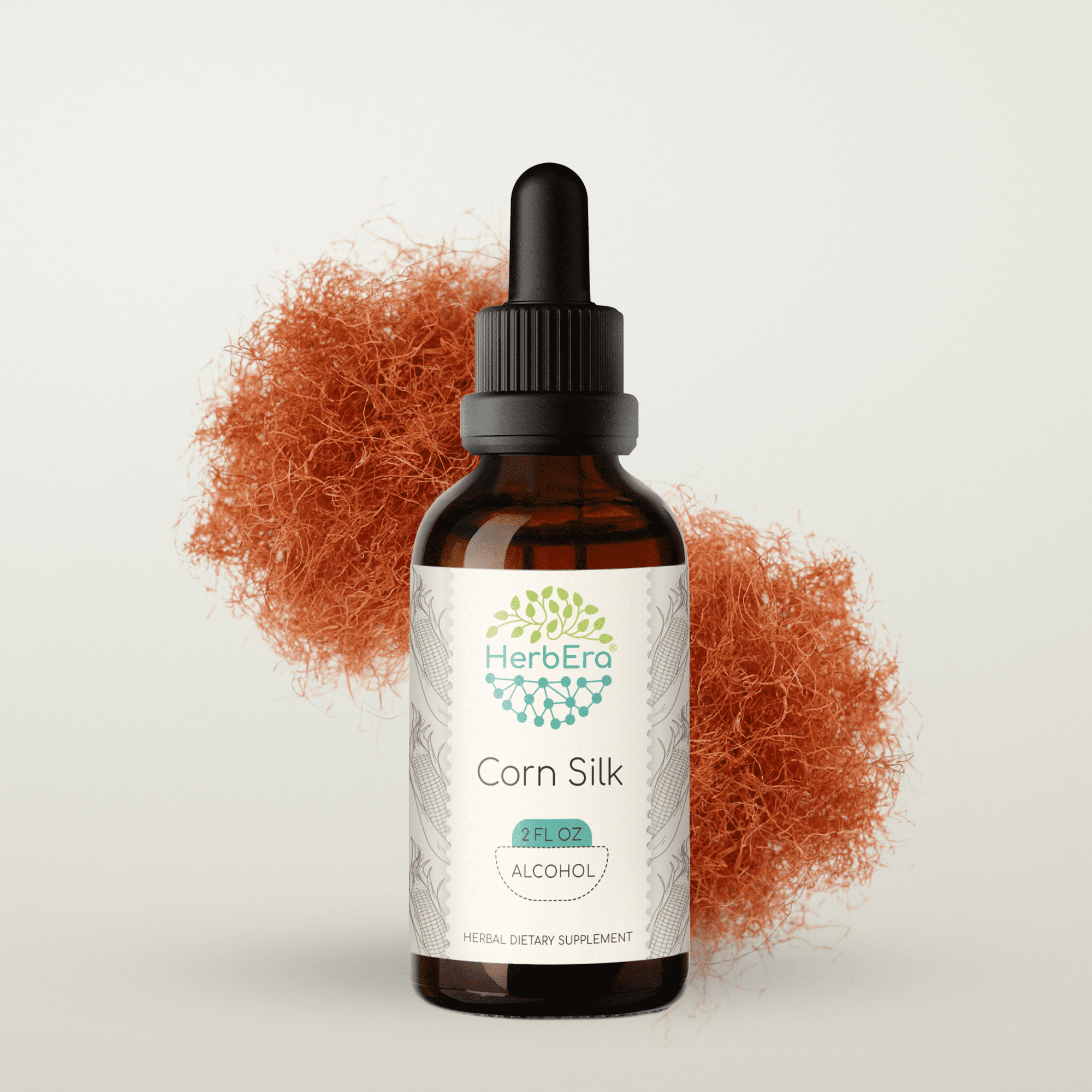 Corn Silk Alcohol Herbal Extract Tincture, Super-Concentrated Organic ...