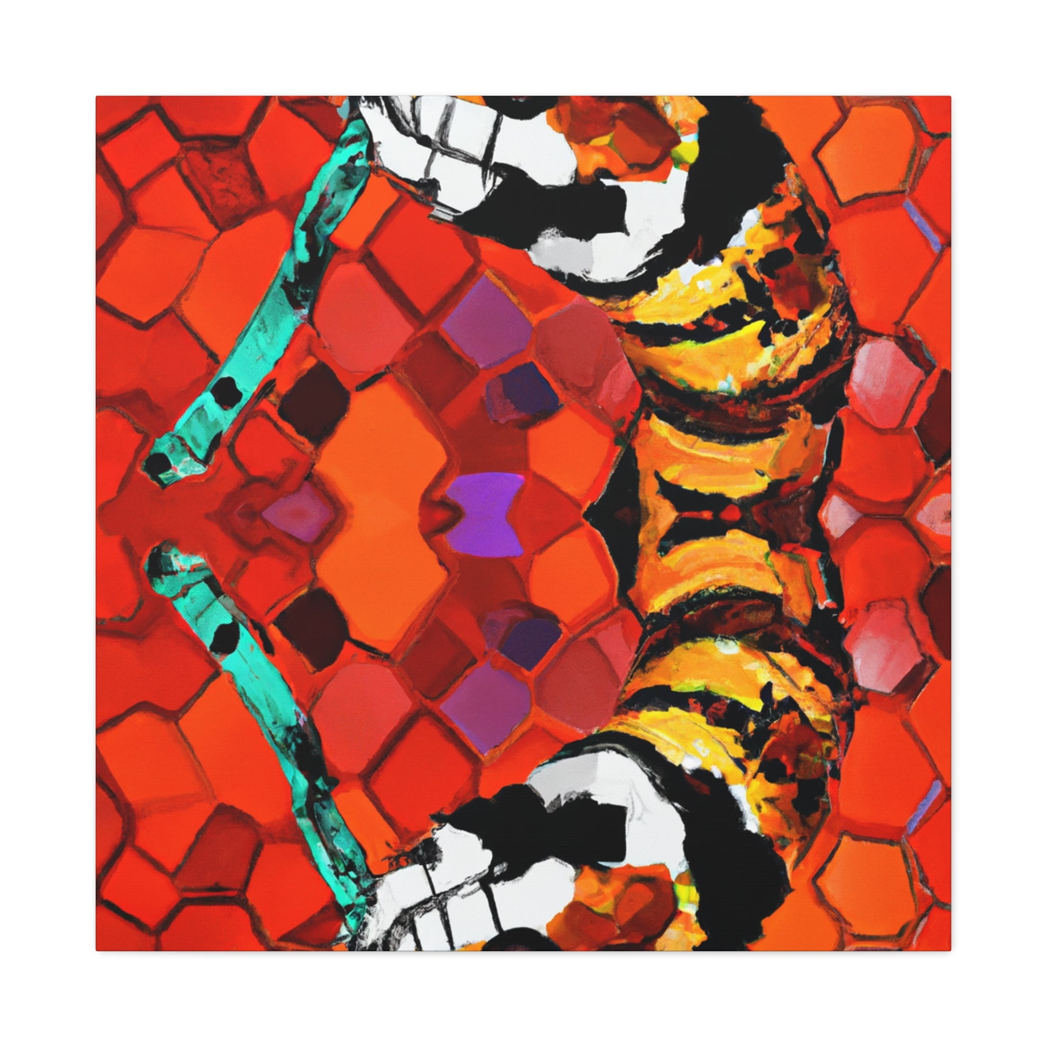 "Corn Snake Pop Art" - Canvas - Walmart.com