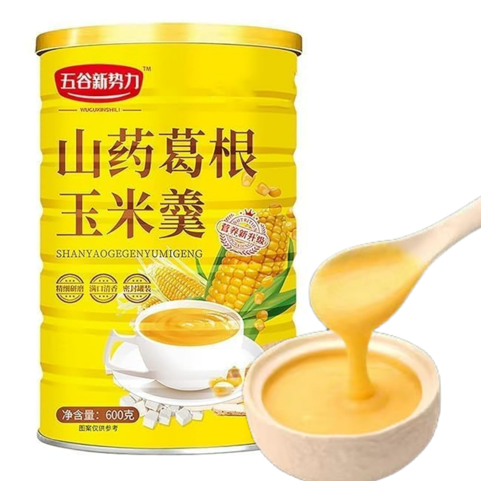 Corn Soup Powder Chinese MMF7 Can，chinese food，Yam and Pueraria Corn ...
