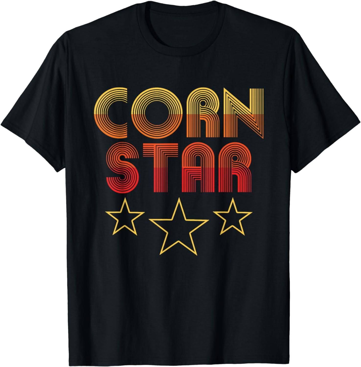 Corn Star - Retro Cornhole Team Funny T-Shirt - Walmart.com