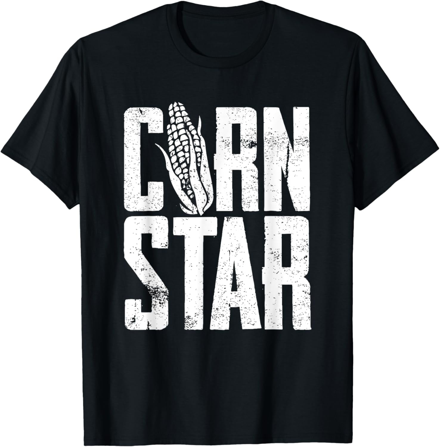 Corn Star Funny Creative Graphic T-Shirt Corn Farmer Farming Shirt ...