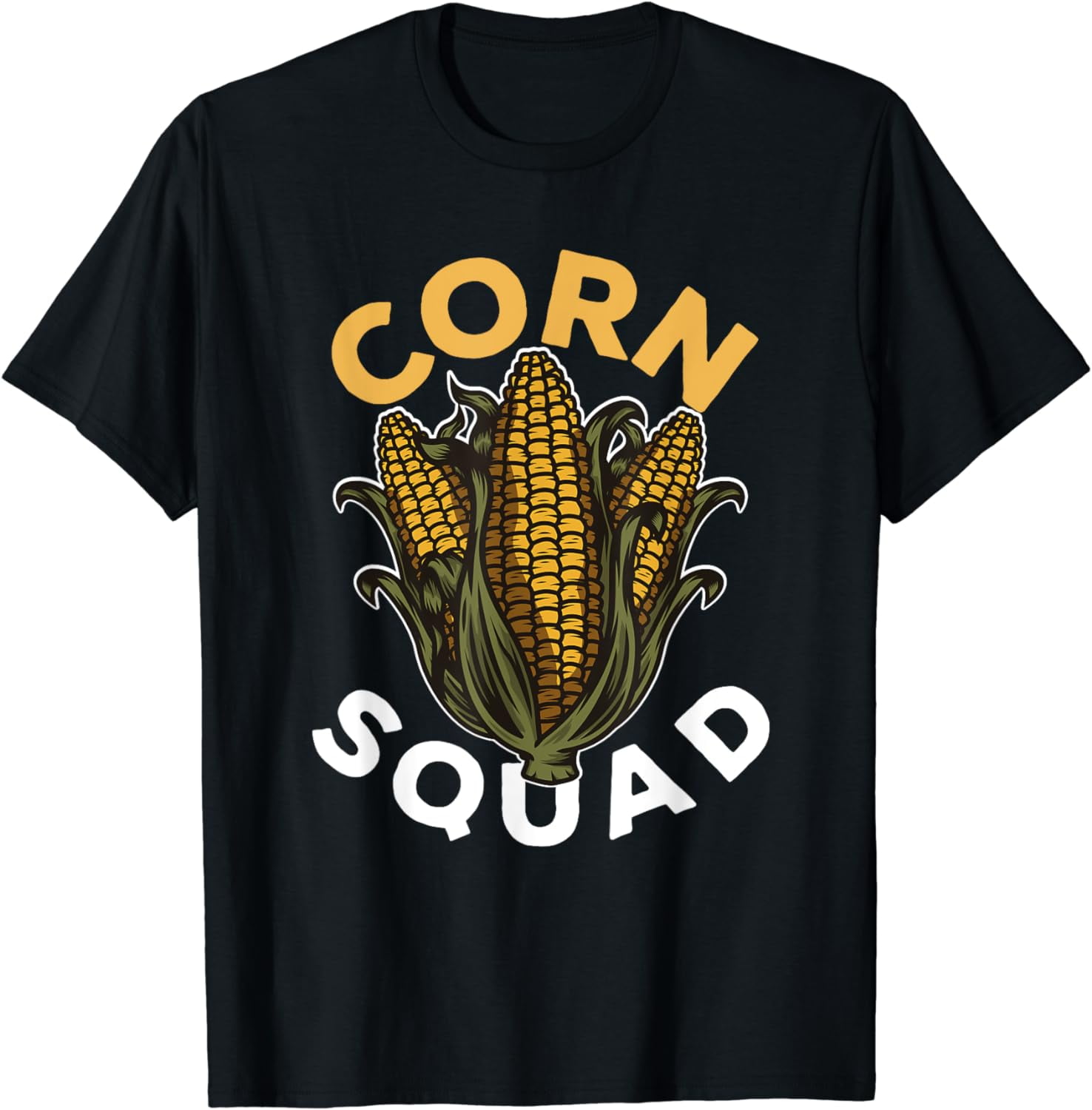 Corn Vegetables - Corn Squad T-Shirt - Walmart.com