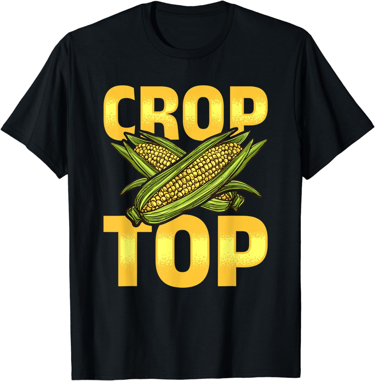 Corn Vegetables - Crop Top T-Shirt - Walmart.com