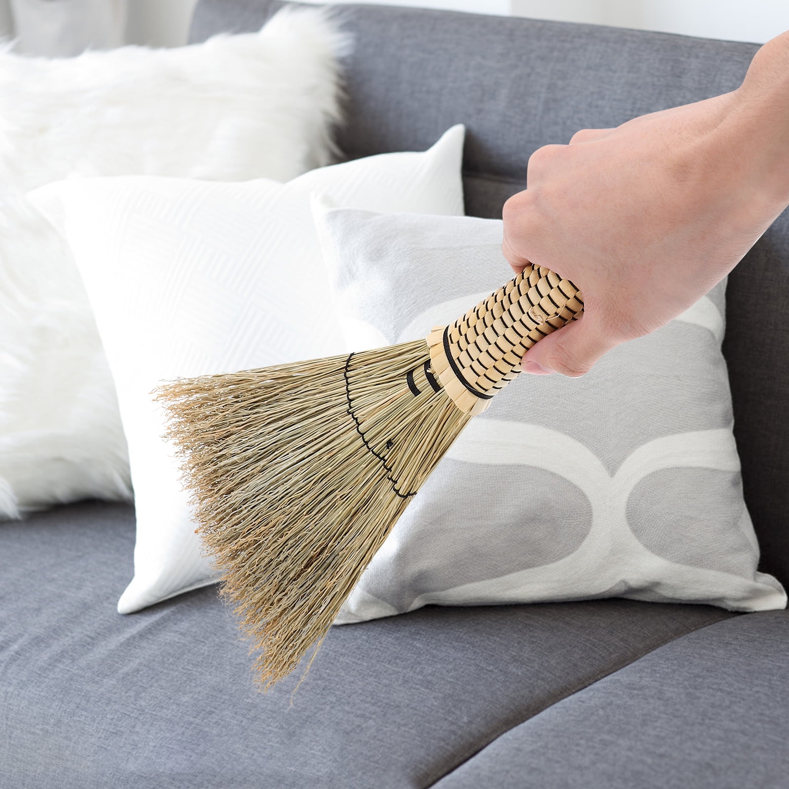Corn Whisk Broom Corn Broom Short Handle Broom Bed Desktop Sweeping ...