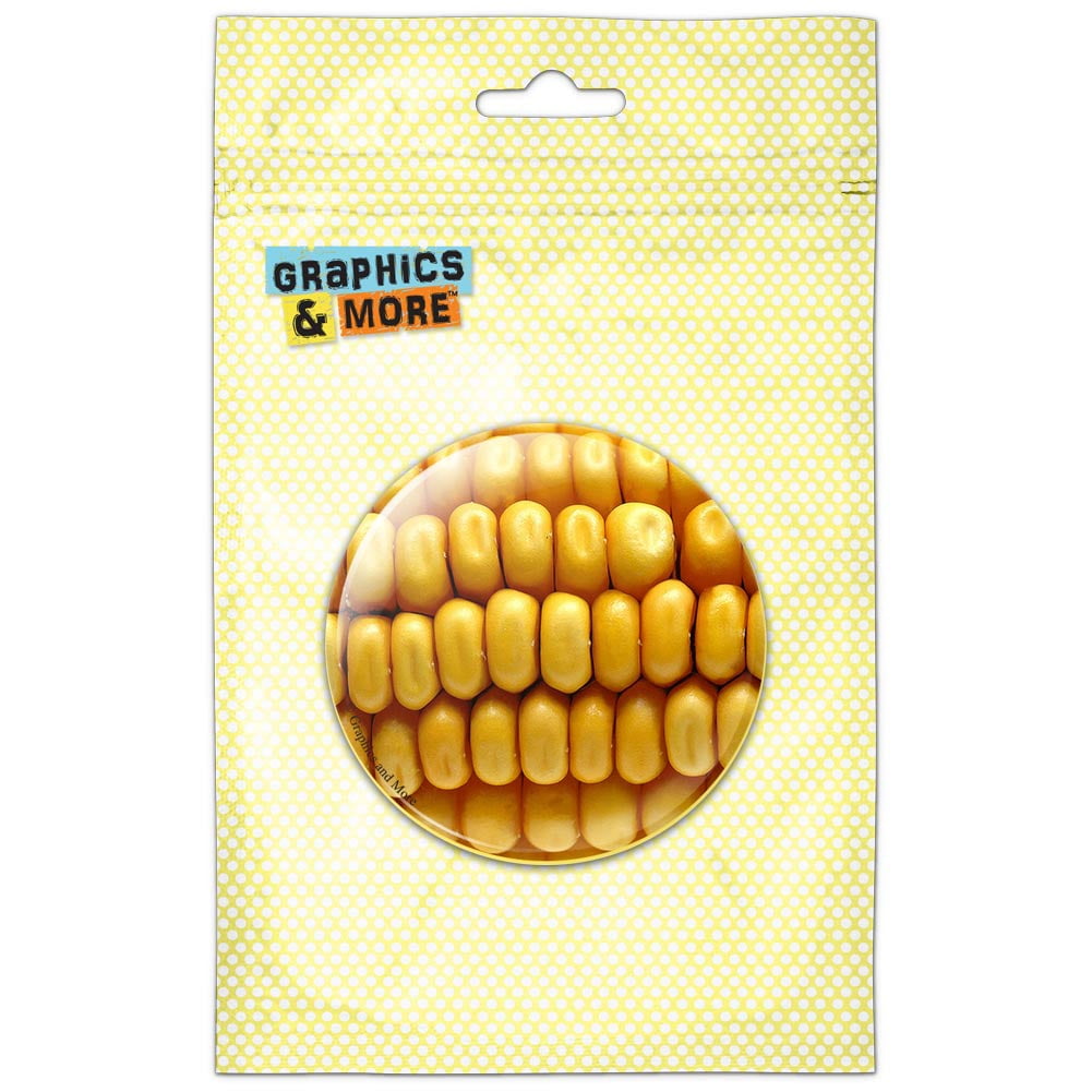 Corn on the Cob Kernels Refrigerator Button Magnet - Walmart.com