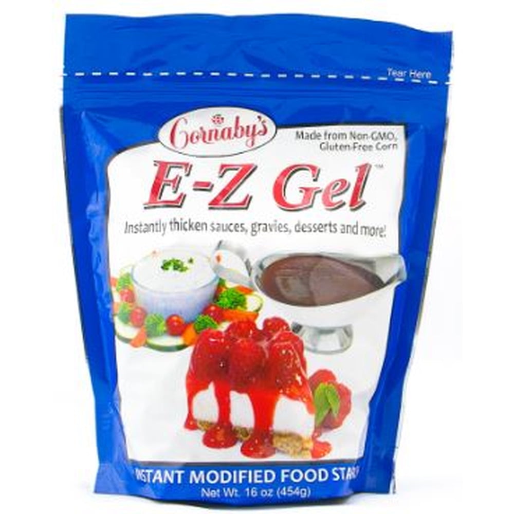 Cornaby's Thickener Gluten-Free, Non-GMO, E-Z Gel 16 oz - Walmart.com