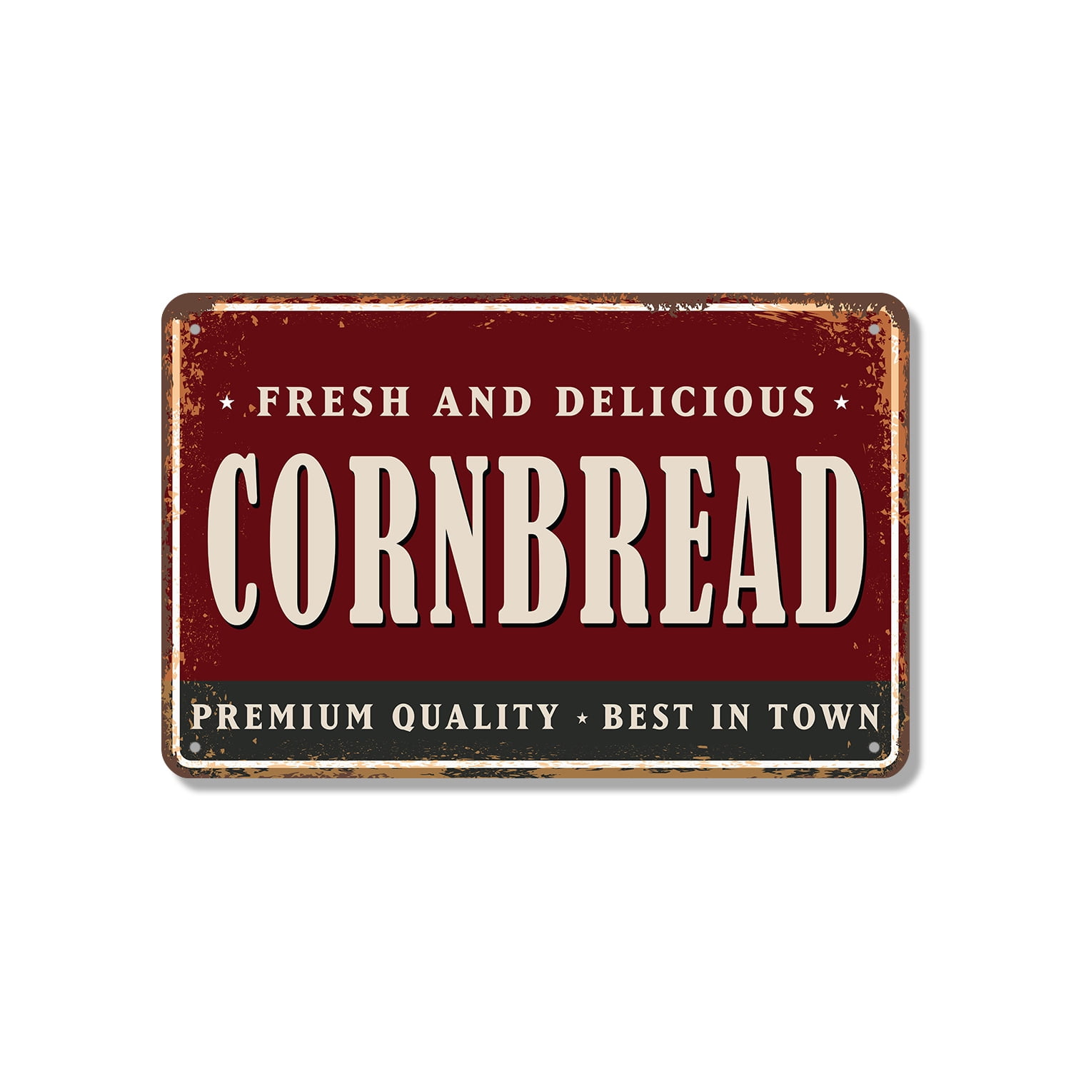 Cornbread Street 18 Inch x 24 Inch Novelty Aluminum Metal Sign Butter ...